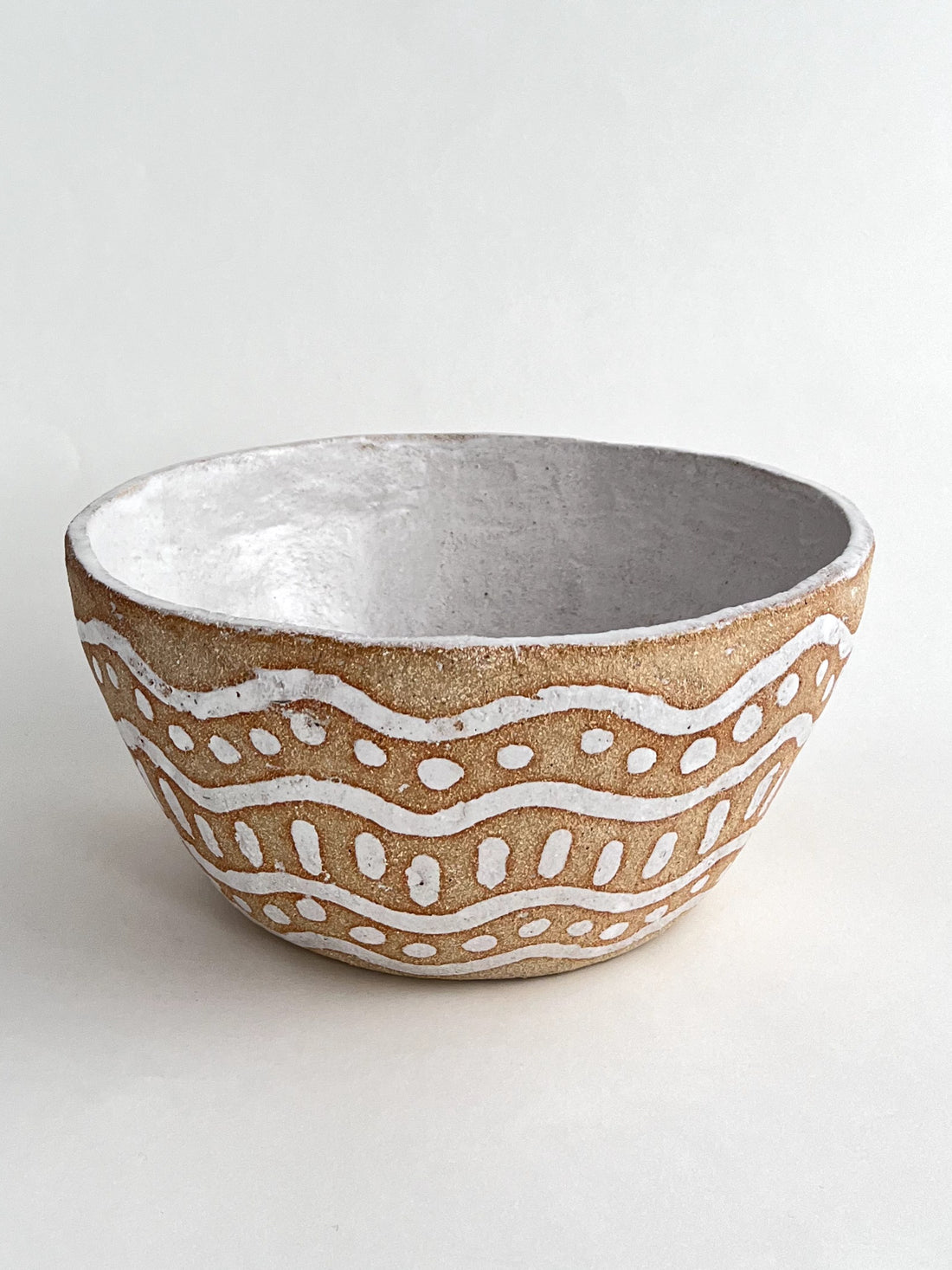 Arodene Serving Bowl in Batik Biscuit – Louisa FK Studio